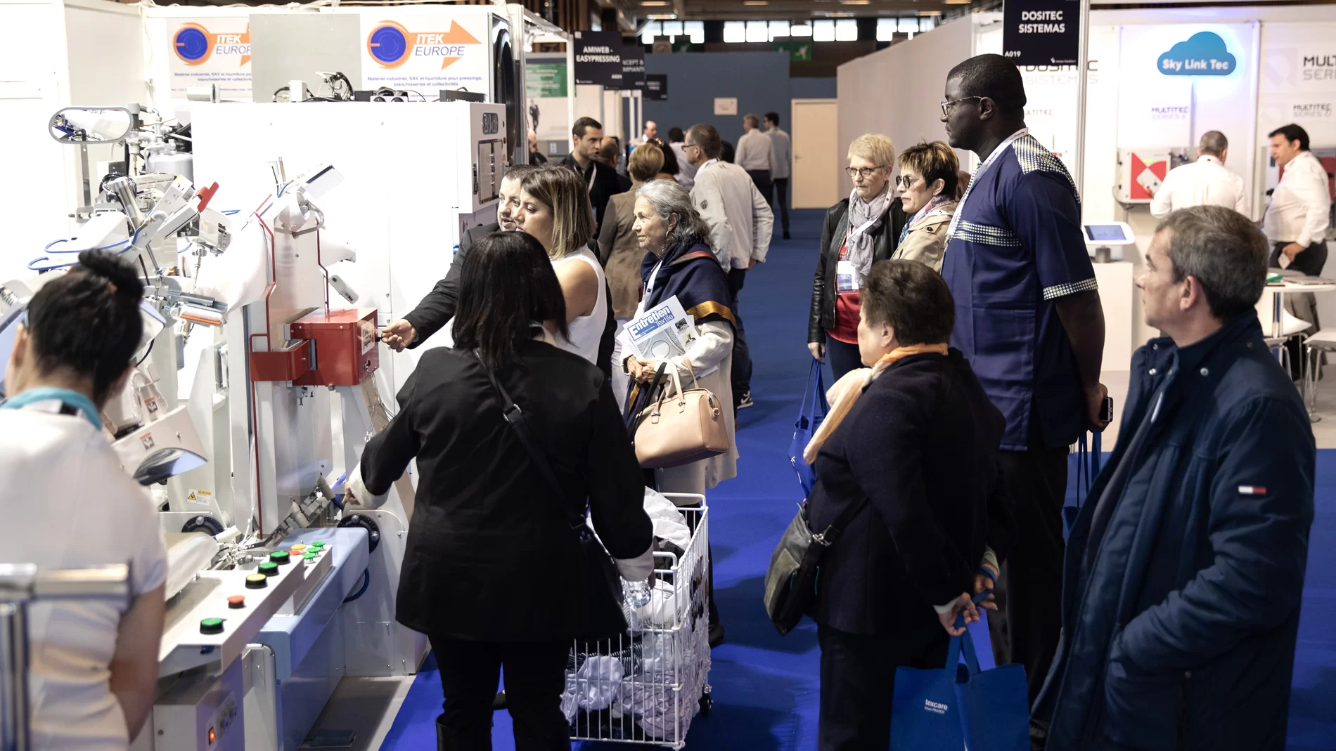 Textile care trade show France
